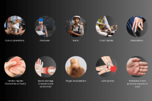 Top 10 industrial hand injuries & how to treat them effectively